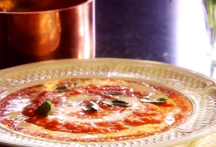 Potage aux poivrons rouges - Glouton