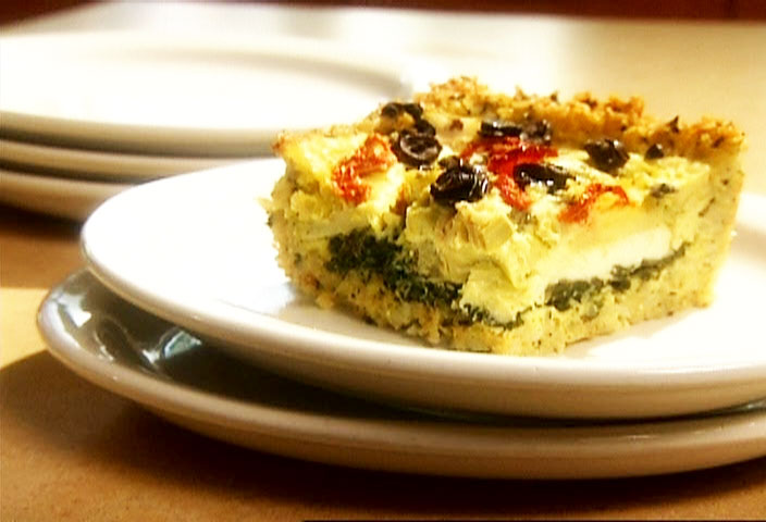 Tarte grecque en croûte de riz - Glouton